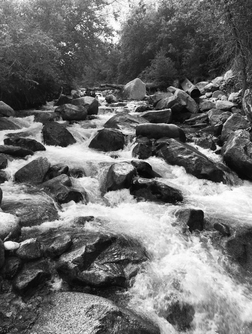 Raging River & Rocks – El Portal Literary Journal